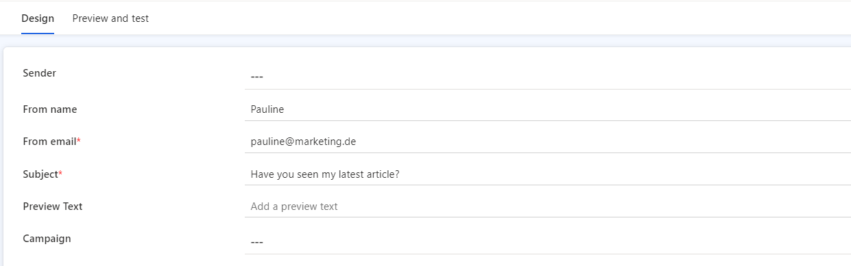 Customize the Email and Marketing Form in Customer Insights - The Art ...