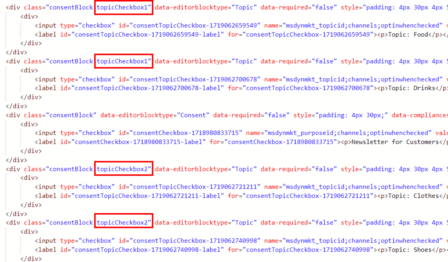 Javascript library for real-time marketing form in Customer Insights ...
